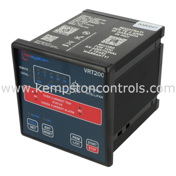 TEC System VRT200 TEC SYSTEM FORCE VENTILATION SYSTEM, 85-250VAC, 1 FAN, OUTPUTS: 2 FOR ...