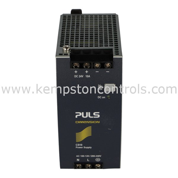 Puls CS10.241 PULS DIN-RAIL POWER SUPPLY FOR 1-PHASE SYSTEMS, 24V, 10A ...