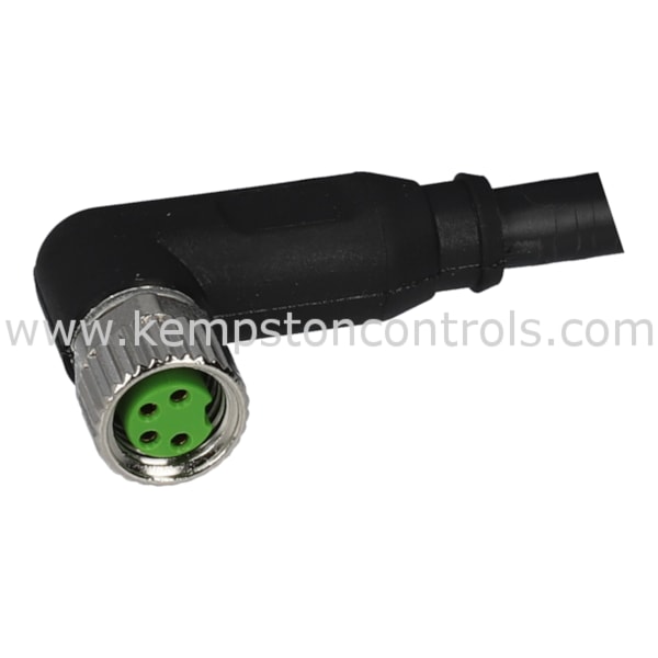 MURR 7000-08801-6010500 MURR M8 A CODED 4 POLE, 4 WIRE, RIGHT ANGLE ...