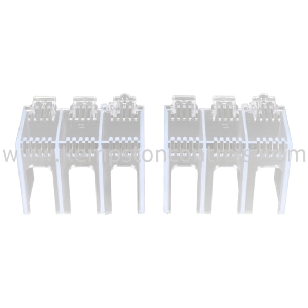 Fuji BW9BTAA-L3 FUJI TERMINAL COVER 3 POLE TRANSPARENT FOR BW32-3P TO ...