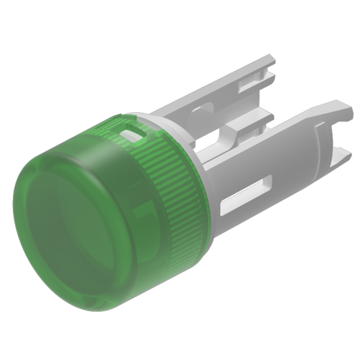 EAO 18-932.5 EAO LENS GREEN D7,3 PLASTIC TRANSLUCENT | Kempston Controls