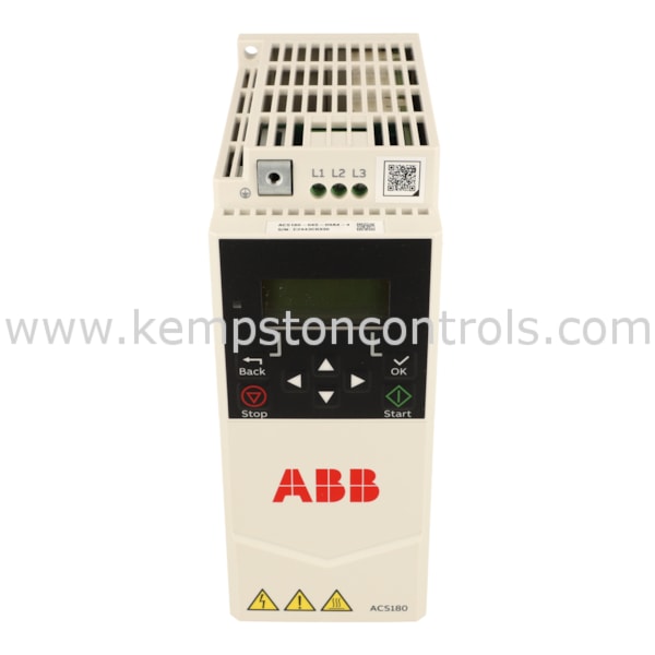 ABB Drives ACS180-04S-09A4-4 ABB DRIVES LV AC MACHINERY DRIVE MODULE, 3 PHASE, PN 4 KW, 9.4 A ...