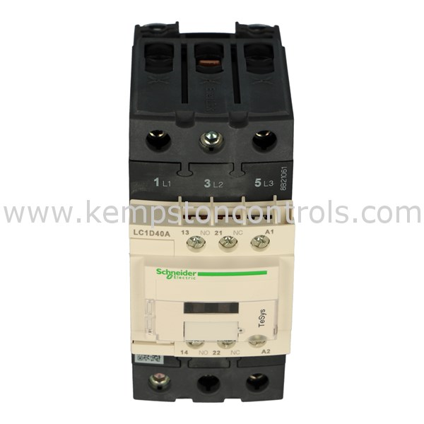 Schneider LC1-D40AM7 SCHNEIDER CONTACTOR, 3 POLE 3NO, AC-3,