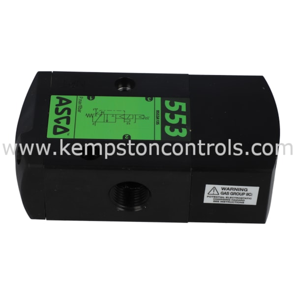 ASCO 8553A105 ASCO NUMATICS SPPOL VALVE 553 SERIE 2/2NC AIR OPERATED ...