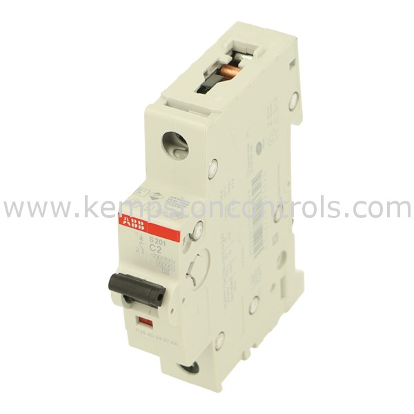 ABB 2CDS251001R0024 ABB MINIATURE CIRCUIT BREAKER, 1 POLE, TYPE C, 2A, 6KA | Kempston Controls