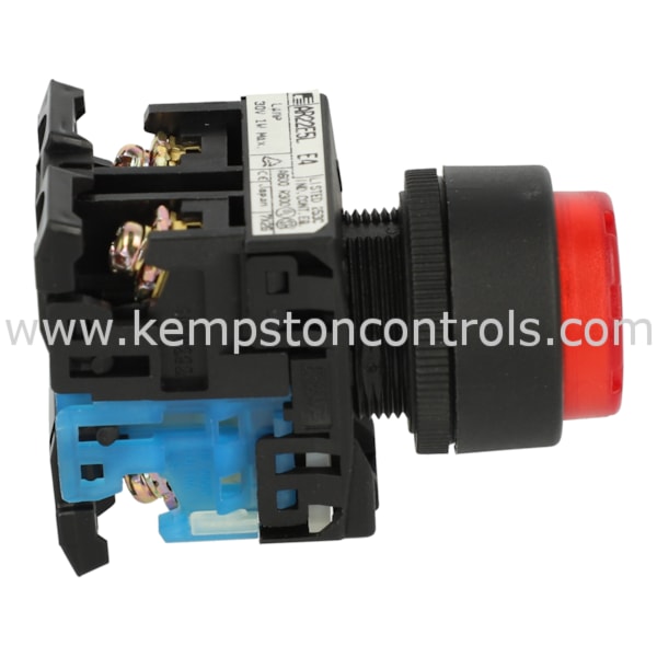 Fuji AR22E5L-10E4R FUJI ILLUMINATED PUSHBUTTON EXTENDED ROUND HEAD (ALT ...