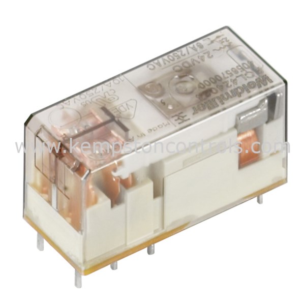 Weidmuller 4058570000 WEIDMULLER RCL424024 RELAY, 2 POLE CO, 24VDC, 8A ...