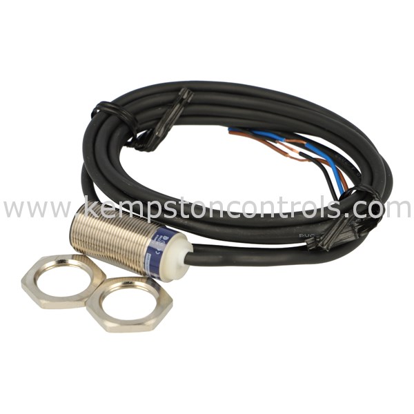 Telemecanique Sensors XS518B1PBL2 TELEMECANIQUE INDUCTIVE SENSOR, NICKEL PLATED BRASS, 2M CABLE ...
