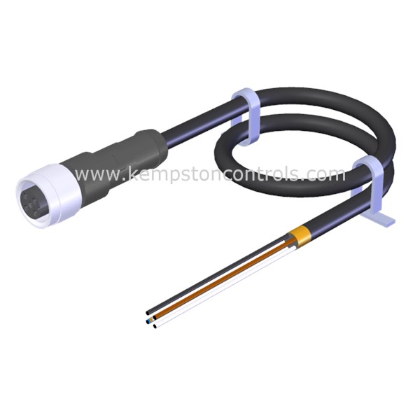 Euchner 100185 EUCHNER CONNECTOR CABLE, M12, FEMALE, STRAIGHT, 5 PIN ...