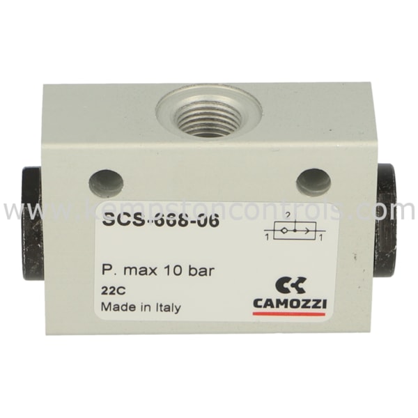 Camozzi SCS-668-06 CAMOZZI 1/8 SHUTTLE VALVE | Kempston Controls