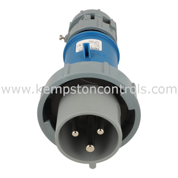 Mennekes 3830 MENNEKES BLUE POWERTOP PLUG IP67 32A 3P 230V 6H ...