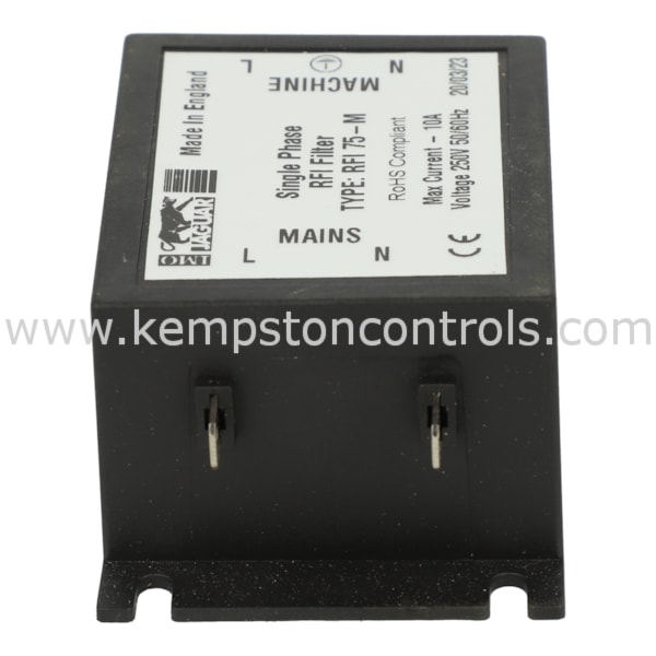 IMO RFI75-M IMO PANEL MOUNT RFI FILTER 1PHASE, 200V, 10AMP FOR EMC ...