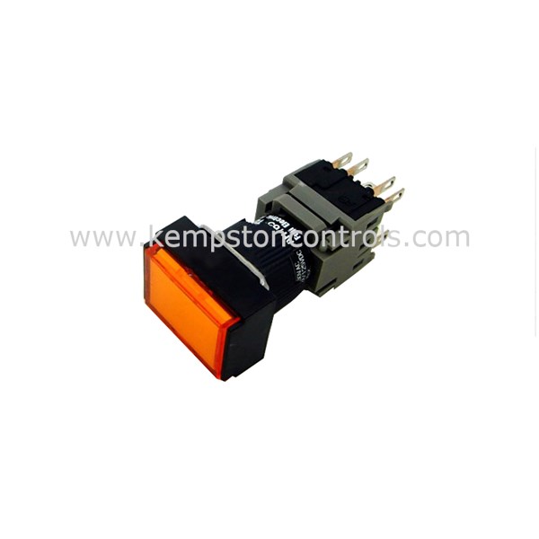Fuji AH165-TFO11 FUJI FLUSH RECTANGULAR HEAD ORANGE 1NO+1NC | Kempston ...
