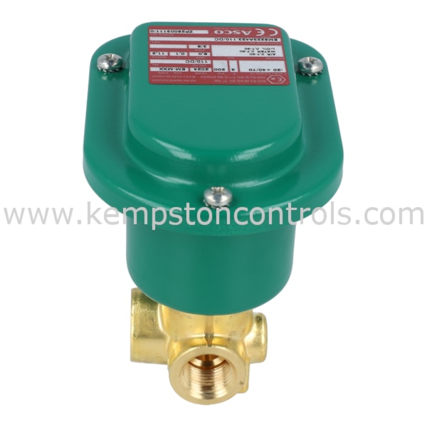 ASCO EM8223A423.110/DC ASCO PILOT OPERATED SOLENOID VALVE, 2/2 NC, 3/8 ...