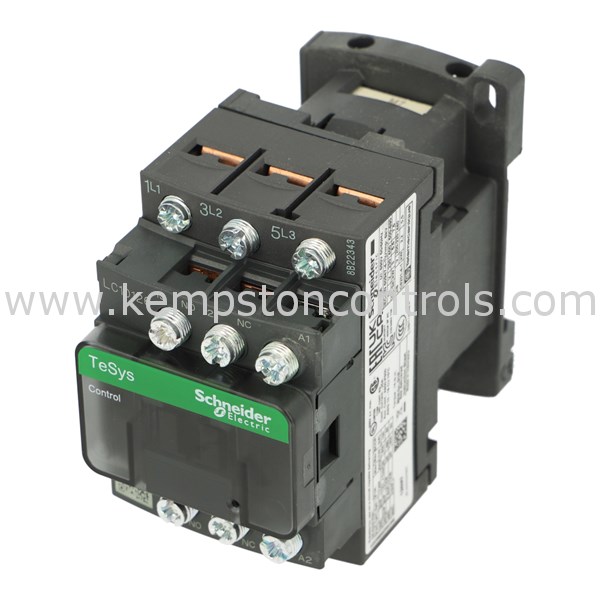 Schneider LC1D126M7 SCHNEIDER CONTACTOR, 3P, 3 NO, 440 V, 12 A, 220 V ...
