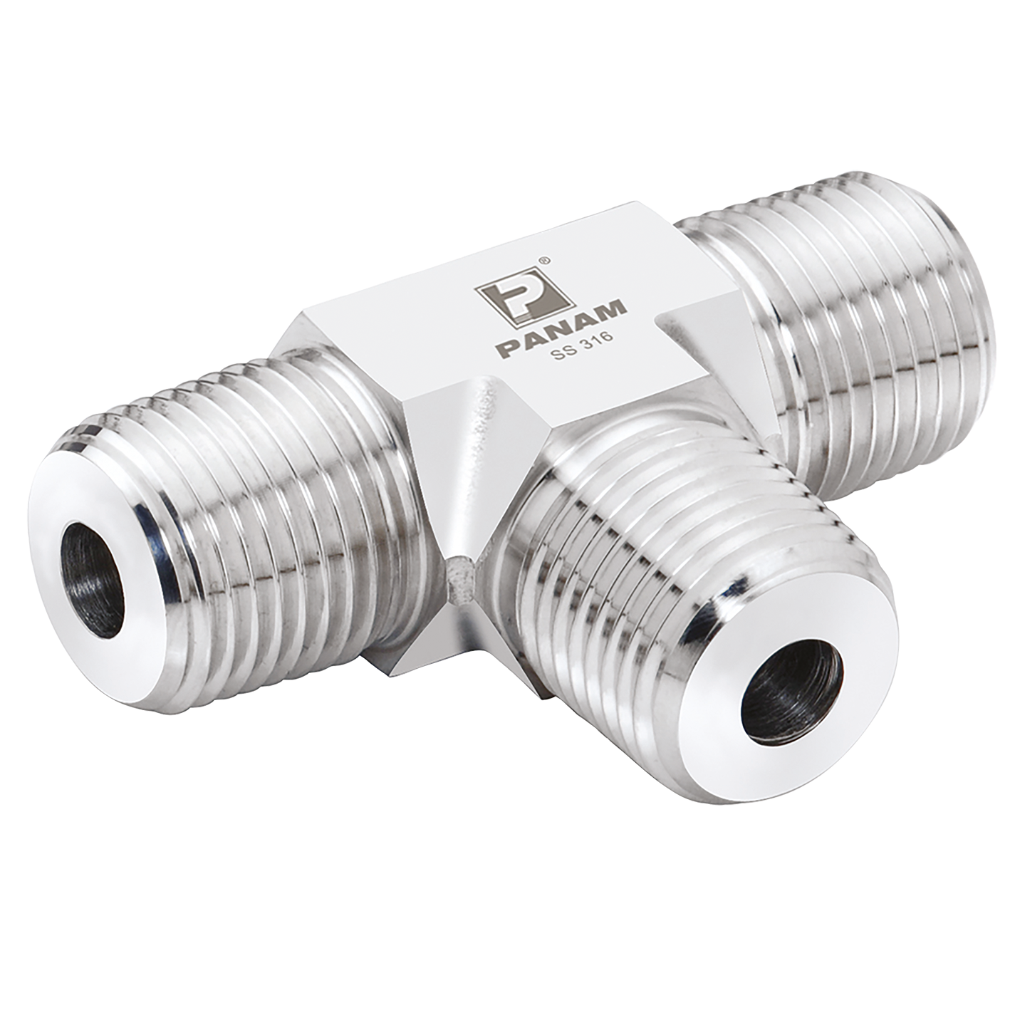 Panam 4N-T-MM-10K PANAM 1/4" NPT TEE | Kempston Controls