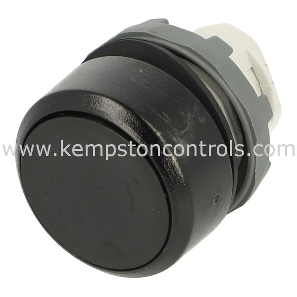 ABB 1SFA611100R1006 ABB MODULAR PUSHBUTTON, MOMENTARY, FLUSH, BLACK, NON-ILLUMINATED, PLASTIC ...