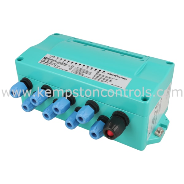 Pepperl + Fuchs F2D0-MIO-EX12.PA.1.02 P + F FIELDBUS MULTI INPUT/OUTPUT DEVICE WITH ALUMINIUM ...