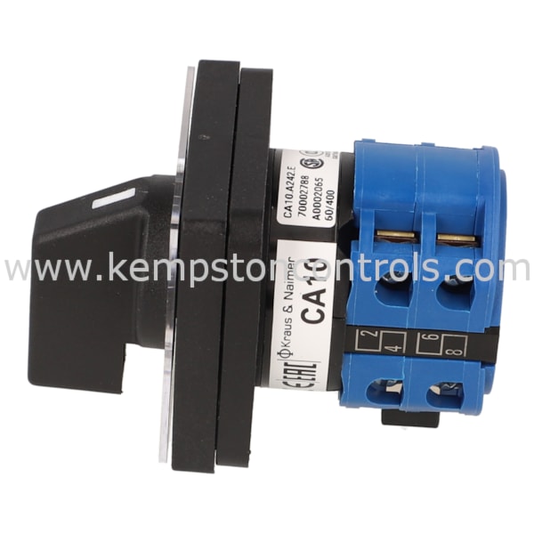 Kraus and Naimer CA10.A242.E.F041 KRAUS & NAIMER SELECTOR SWITCH, 20A, 690VAC/DC, 2 POINTS, SIZE ...