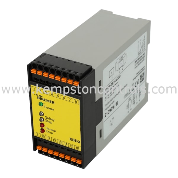 Bircher ESD3-03-24ACDC REGLOMAT SWITCHING UNIT DIN HOUSING SAFETY ...