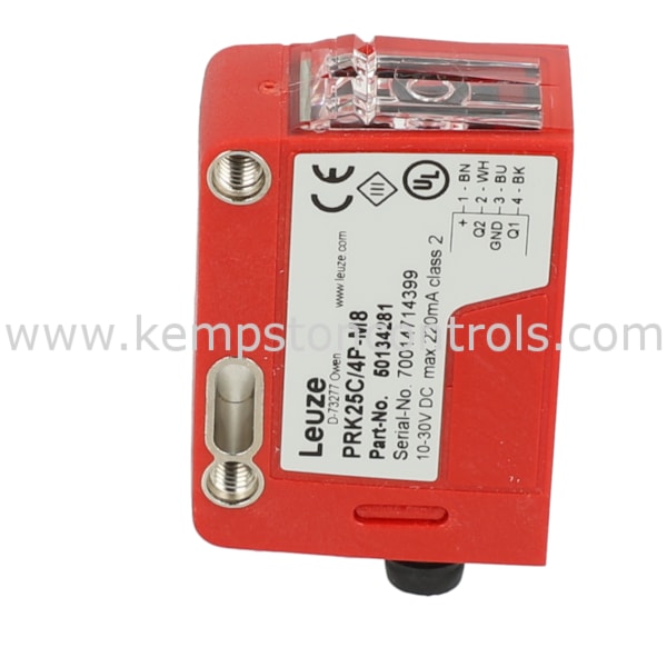 LEUZE 50134281 PHOTOELECTRIC SENSOR, RETROREFLECTIVE, 10M RANGE, PNP LO ...