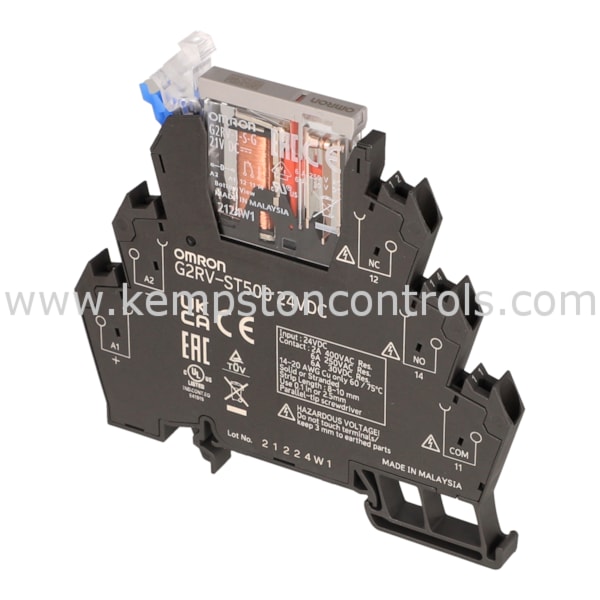 Omron G2RV-ST500 DC24 OMRON INDUSTRIAL RELAYS SLIMLINE RELAY 6 MM INCL ...