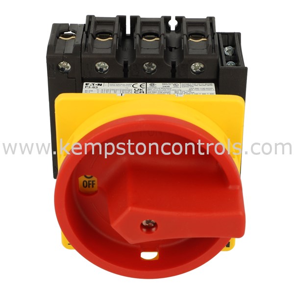 Moeller P3-63/V/SVB/N/HI11 ISOLATOR, 63A 4P+AUX, REAR MTG | Kempston Controls