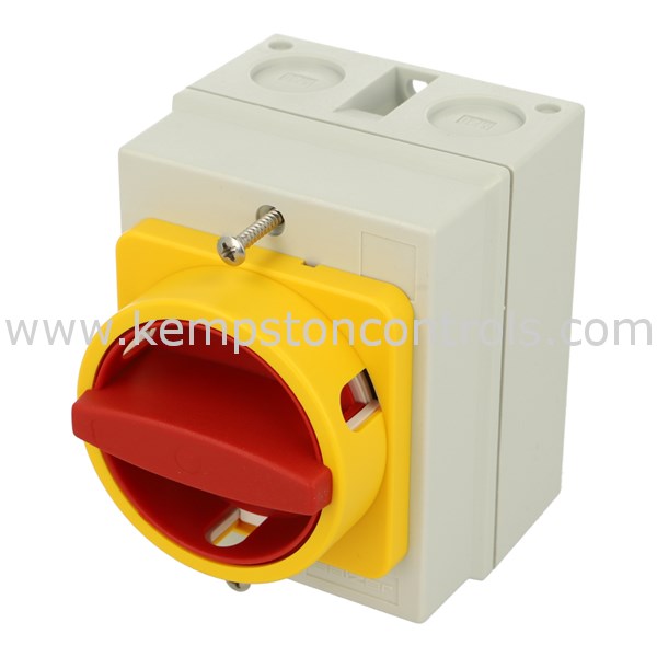 Salzer H212-41300-077N4 SALZER 20A 3 POLE ISOLATOR PLASTIC ENCLOSURE, N ...