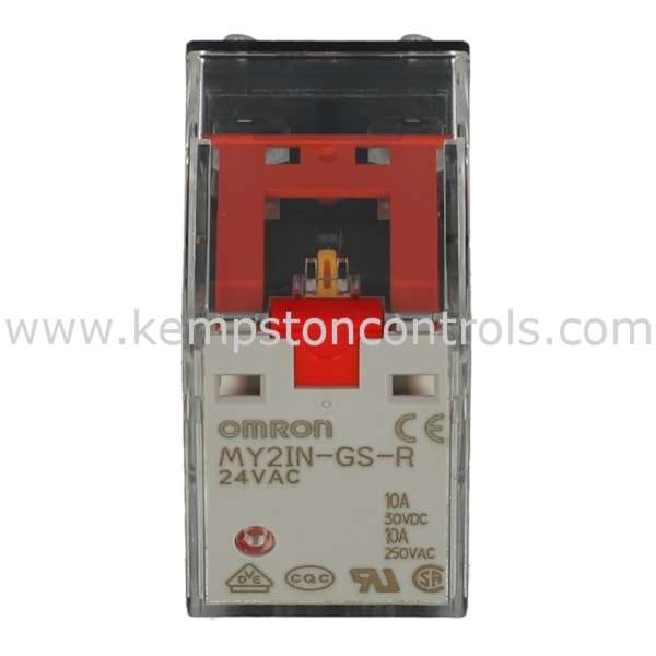 Omron MY2IN-GS-R AC24 OMRON RELAY, PLUG-IN, 8-PIN, DPDT, 10A ...