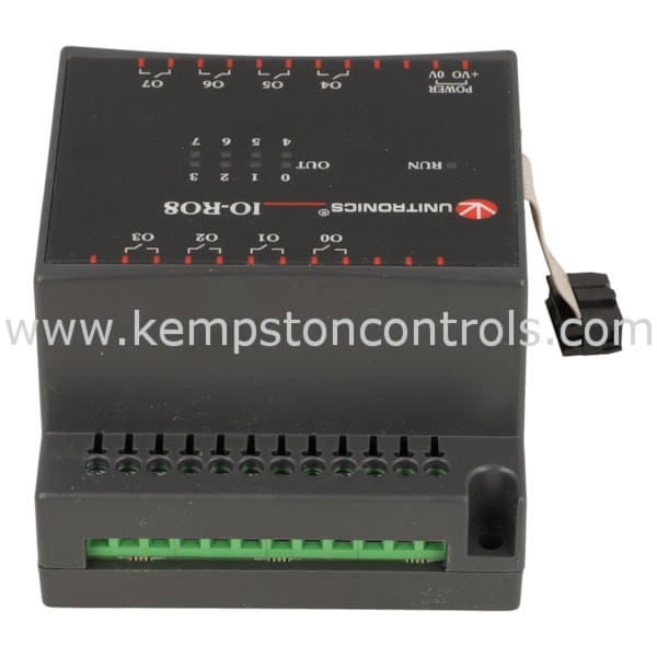 Unitronics IO-RO8 UNITRONICS I/O EXPANSION MODULES, 8 RELAY OUTPUTS 24VDC | Kempston Controls