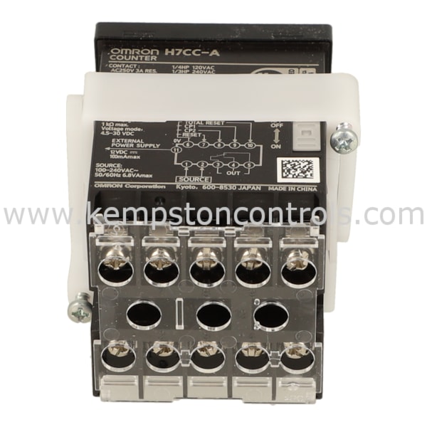 Omron H7CC-A OMRON DIGITAL COUNTER, 48X48MM, 6 COUNT DIGITS, MULTIFUNCTION, SPDT, 100-240VAC ...