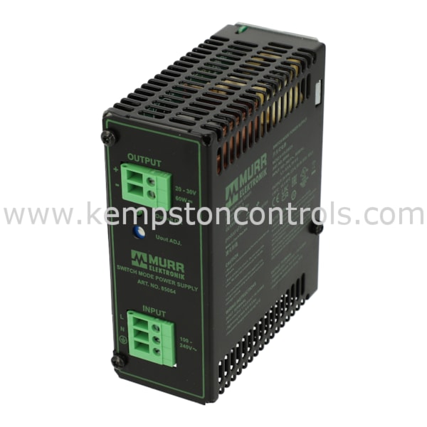 MURR 85064 MURR MCS POWER SUPPLY 1-PHASE, IN: 90-265VAC OUT: 20-30V/2 ...