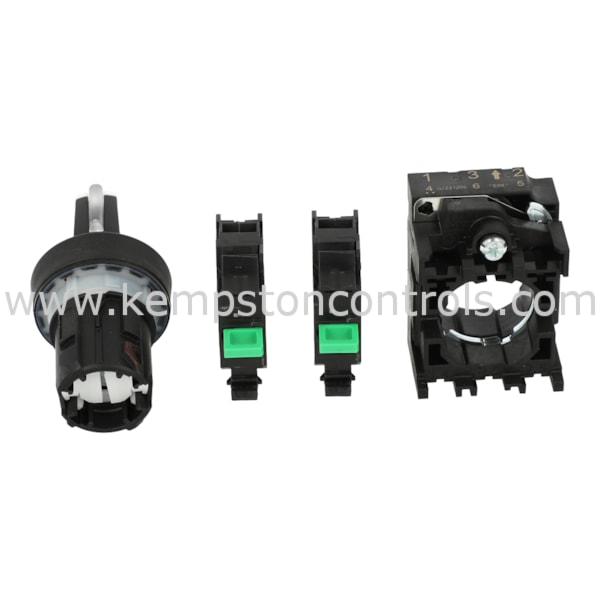 Siemens 3SU1100-2BL60-1NA0 SIEMENS SELECTOR SWITCH 22MM ROUND 3POS STAY PUT WITH 2 X 1NO CONTACT ...