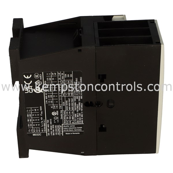 Eaton Moeller DILM32-10(RDC24) MOELLER CONTACTOR, 3-POLE+1N/O, 15KW ...