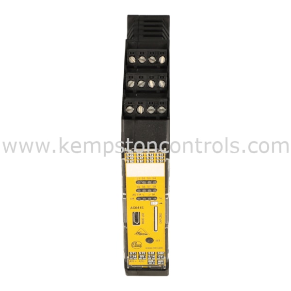 IFM AC041S IFM AS-INTERFACE SAFETY MONITOR, 24VDC, 500MA, COMBICON ...