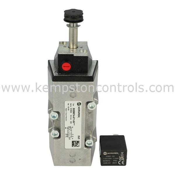 Norgren SXE9574-A71-00-/18J NORGREN LOW POWER SOLENOID VALVE, 1.8-10 ...