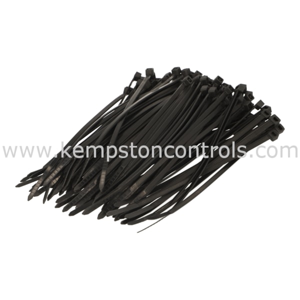 Termination Technology TT140-3.6B TT BLACK NYLON CABLE TIES 140MM X 3 ...