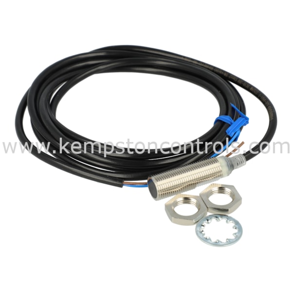 Omron E2E-X4D1-T 2M OMRON PROXIMITY SENSOR, INDUCTIVE, NICKEL-BRASS, SHORT BODY, M12, SHIELDED ...