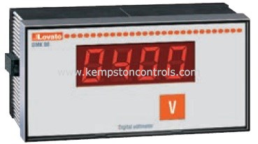 Lovato DMK01R1 LOVATO FLUSH MOUNT SINGLE PHASE AMMETER 96 X 48MM ...