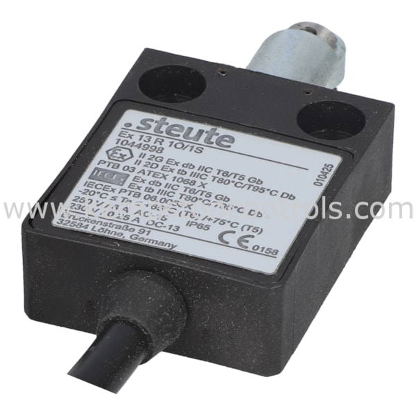 Steute 13009908 STEUTE POSITION SWITCH, INLINE MOUNTING, METAL ROLLER ...