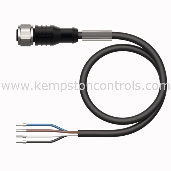 Turck Banner RKCV4.4T-10/TEL TURCK BANNER ACTUATOR AND SENSOR CABLE M12 ...