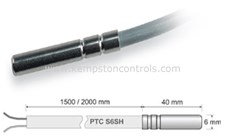 Dixell S6.SH TEMPERATURE PROBE WITH PTC THERMISTOR, -50-150 DEGREES C ...