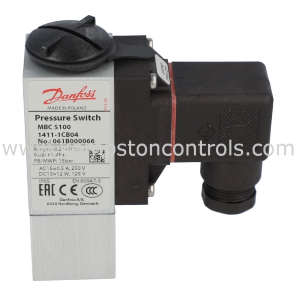 Danfoss 061B000066 DANFOSS MBC PRESSURE SWITCH | Kempston Controls