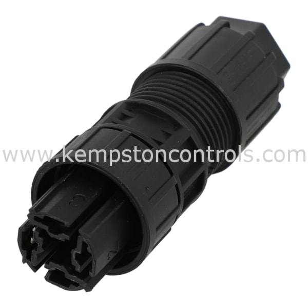 Lenze EWS0090 LENZE QUICKON CONNECTOR WITH QUICKON NUT, 4 POLE, 20 A ...