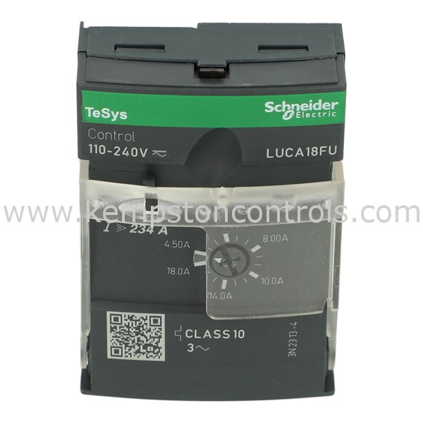 Schneider LUCA18FU SCHNEIDER STANDARD CONTROL UNIT, 3P, 4.5 TO 18A ...