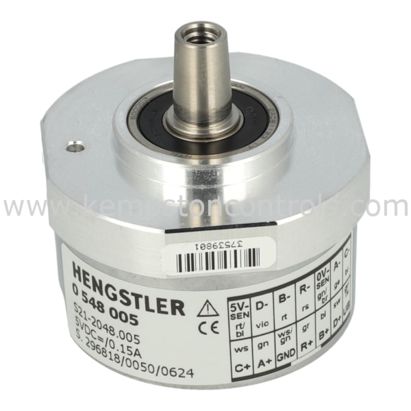 Hengstler 0548005 HENGSTLER MOTOR FEEDBACK ENCODER, SIN / COS 1VPP ...