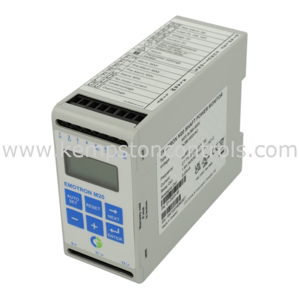 Emotron 01-2520-45 EMOTRON SHAFT POWER MONITOR M20 3X380-500 VAC ...