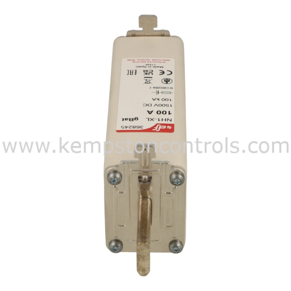 Other 368245 DF BATTERY STORAGE FUSE NH1XL GBAT 1500VDC 100A | Kempston ...