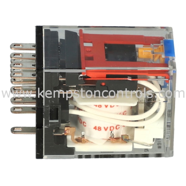 Omron MY4IN-GS-R DC48 OMRON RELAY, PLUG-IN, 14-PIN, 4PDT, 6A, 48VDC ...