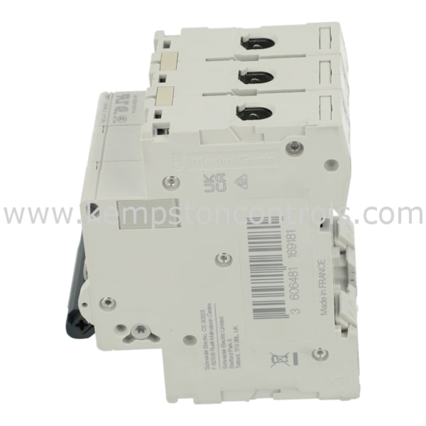 Schneider M9F23306 SCHNEIDER MULTI9, C60SP, MCB, 3P, 6 A, D CURVE, 480Y/277 V, 10 KA | Kempston ...